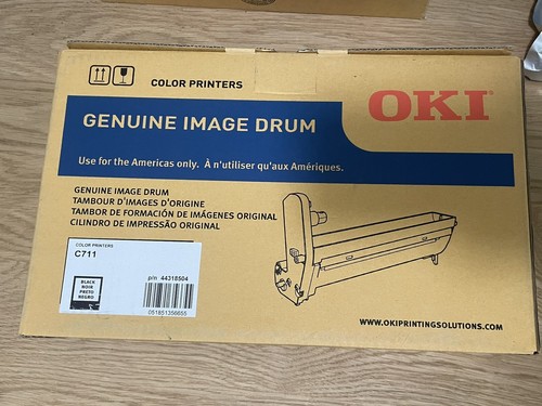 Okidata C711 Black Image Drum Genuine Oki 44315304 | eBay