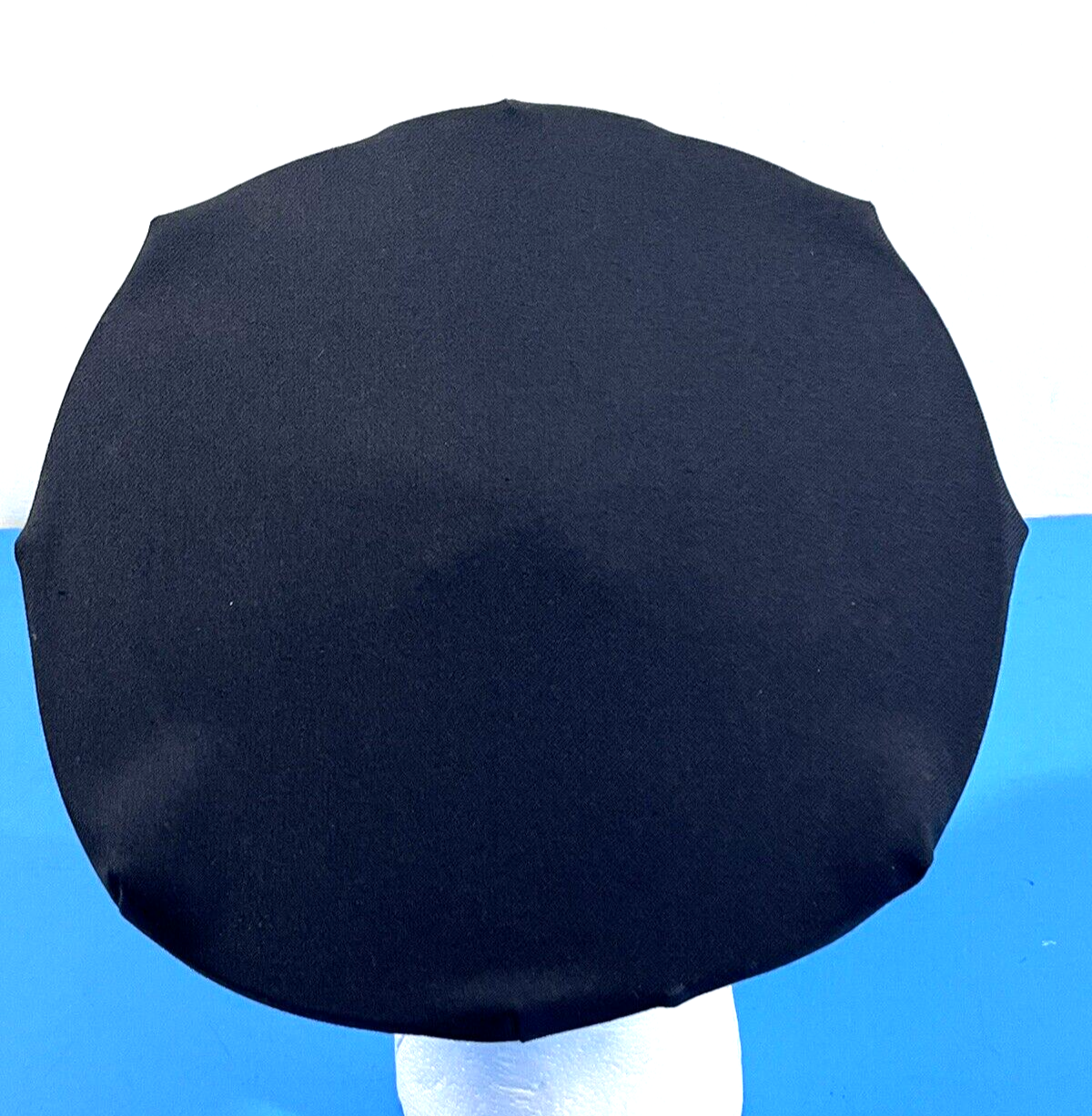 NEW MIDWAY CAP CO 8 POINT NAVY HAT W/ VENTED CANE BAND & BLUE ACCENTS ...