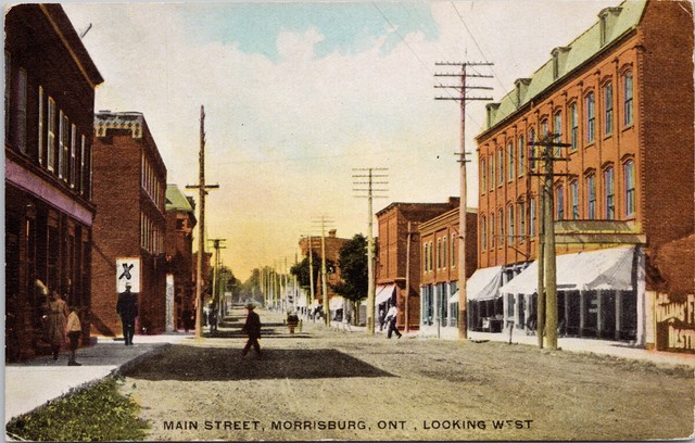 Main Street Morrisburg Ontario c1908 Postcard F30 | eBay
