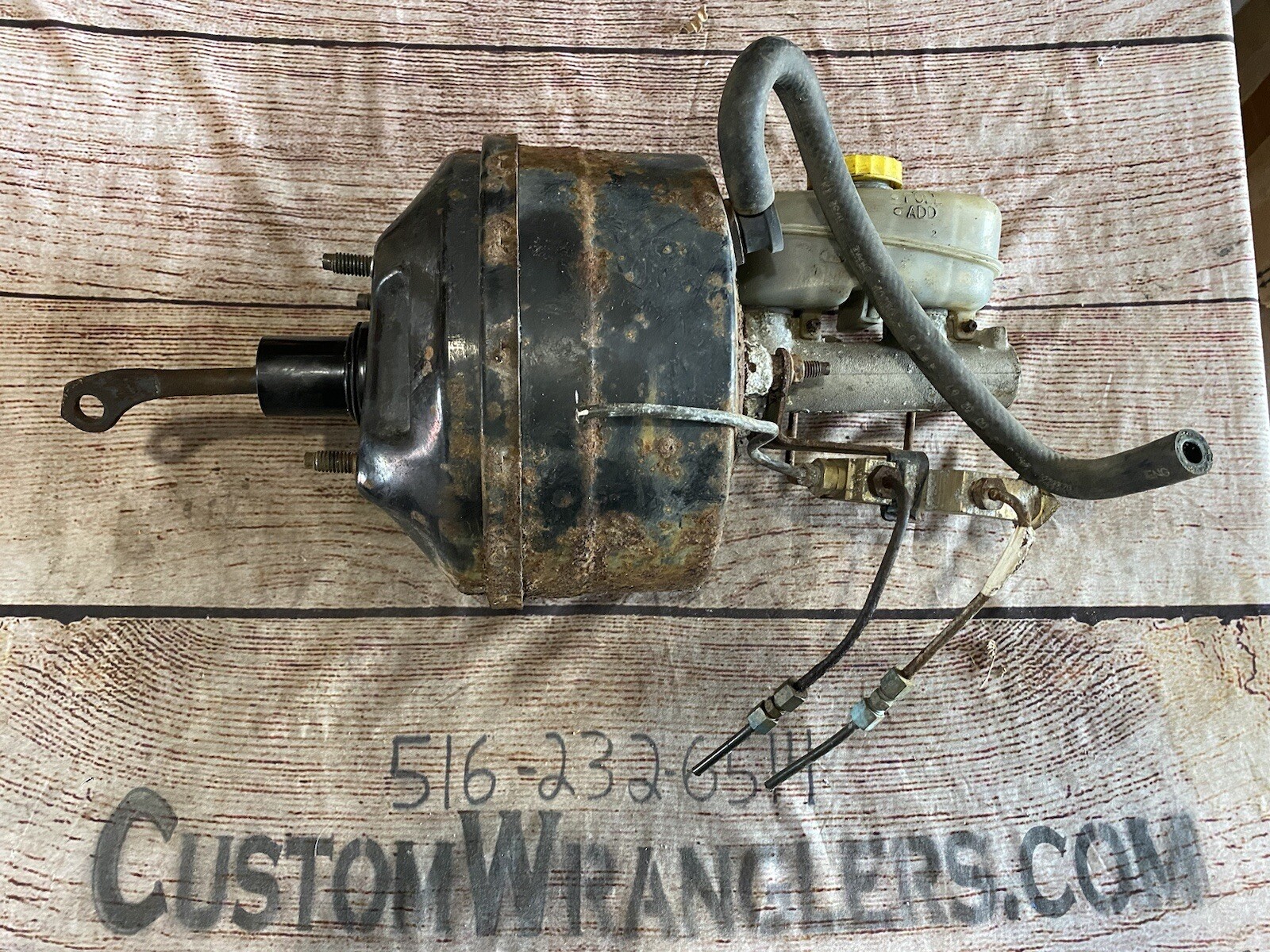 Jeep Wrangler Tj Brake Booster Master Cylinder OEM 1997 1998 1999 2000 ...
