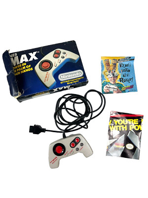 Nintendo NES Max Turbo Controller NES-027 w/ Original Box Authentic ...