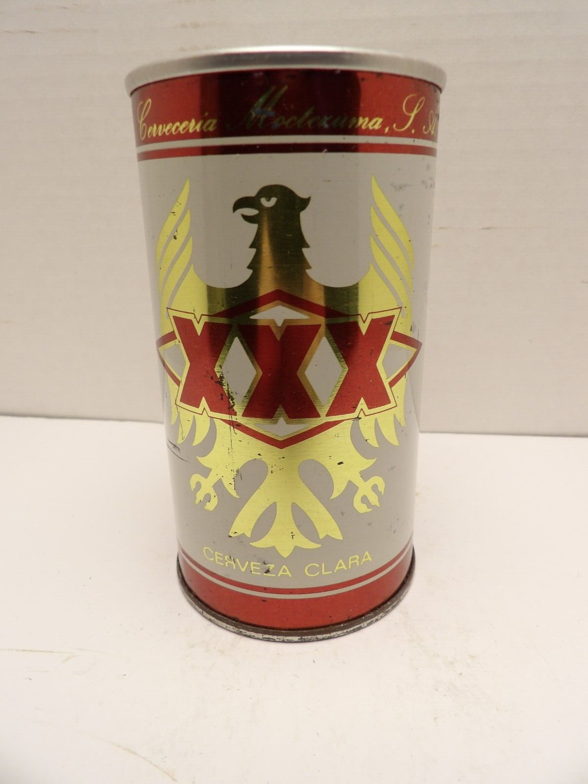 XXX CERVEZA CLARA STRAIGHT STEEL PULL TAB EMPTY BEER CAN #25 | eBay