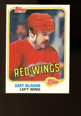1981 Topps #93 Gary McAdam Detroit Red Wings Sharp Pack Fresh QTY! | eBay