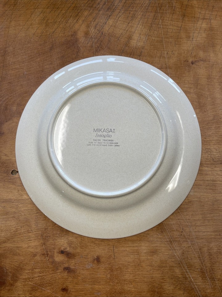 Mikasa Intaglio TRACINGS CAC06 Dinner Plate 11" 1 ea 6 available | eBay