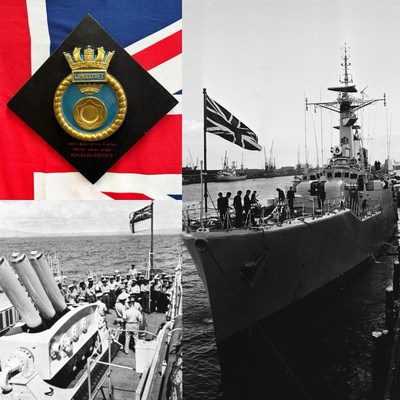 Bronze Royal Navy HMS Lowestoft Anti-Submarine Limbo Mortar Barrel ...