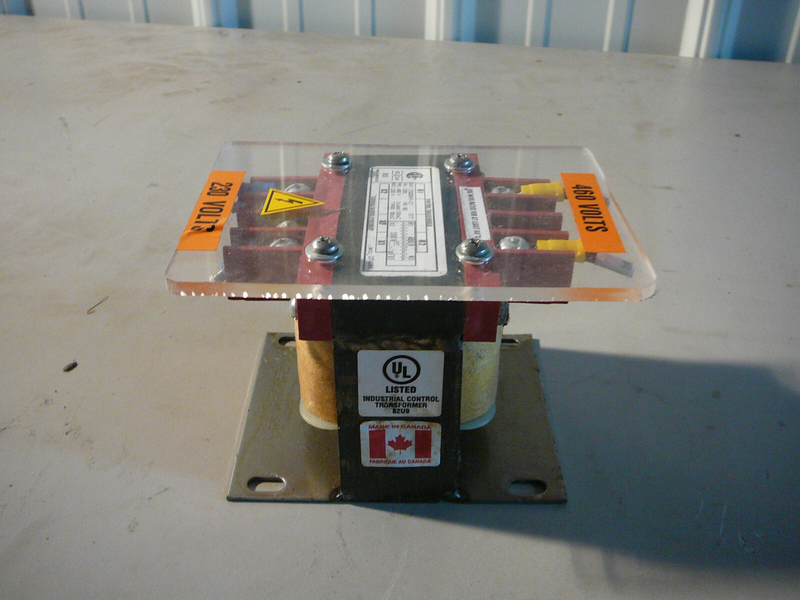 REX POWER MAGNETICS CS200H1-C1 E17 CONTROL TRANSFORMER VA 200 460V | eBay