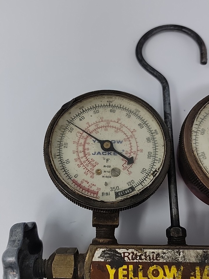 Ritchie Yellow Jacket Manifold Gauges - R12 R22 R502 - Test and ...