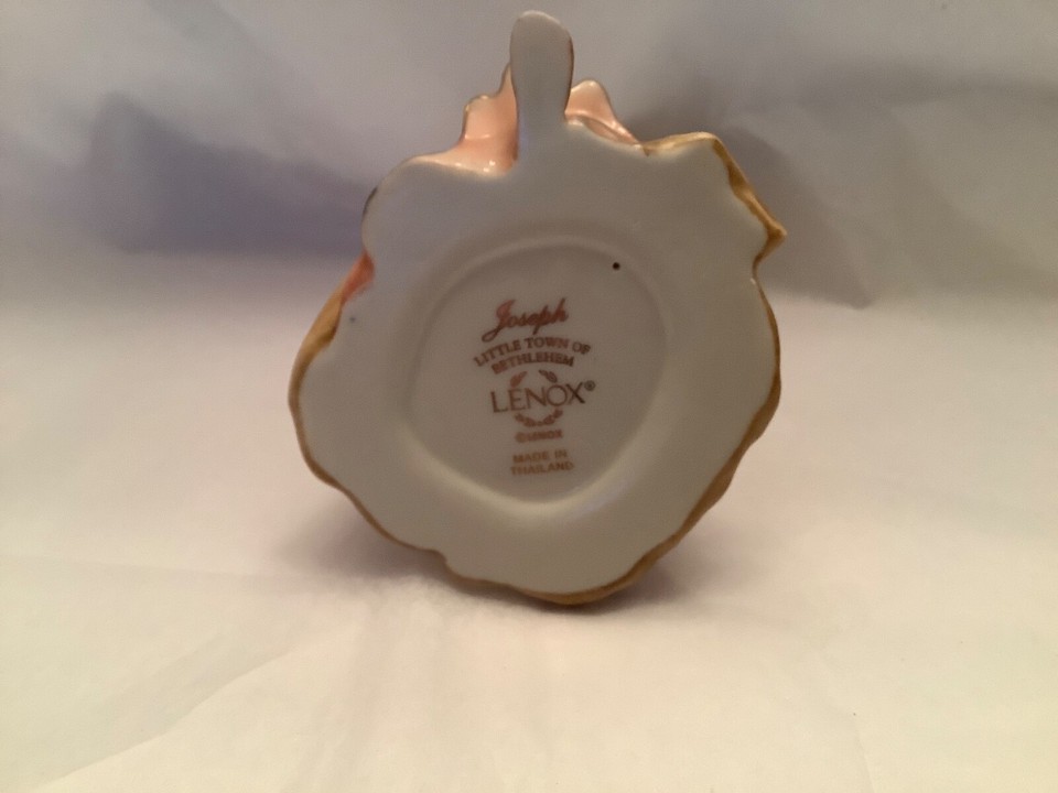 Lenox Little Town of Bethlehem Nativity Joseph w/ Staff Rod NIB | eBay