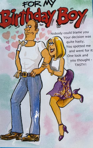 ADULT BIRTHDAY BOY birthday Card- Colourful Design , Adult Men BIRTHDAY ...