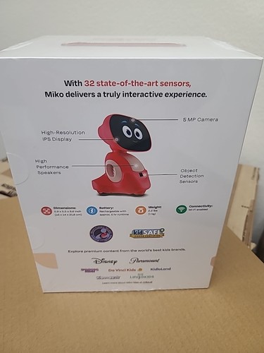 Miko 3 Interactive Robot – Red for sale online | eBay
