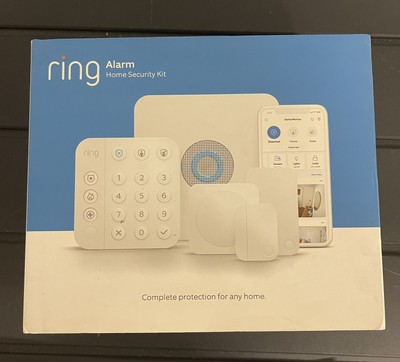 New! Ring Alarm Wireless Security System, 8 Piece Kit (2nd Gen) 4K18SZ ...