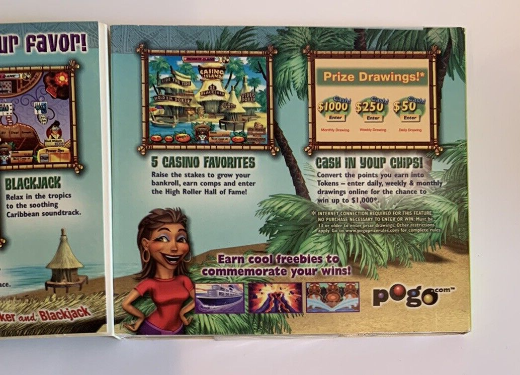 Pogo Casino Island to Go CD ROM Windows PC Game for sale online | eBay