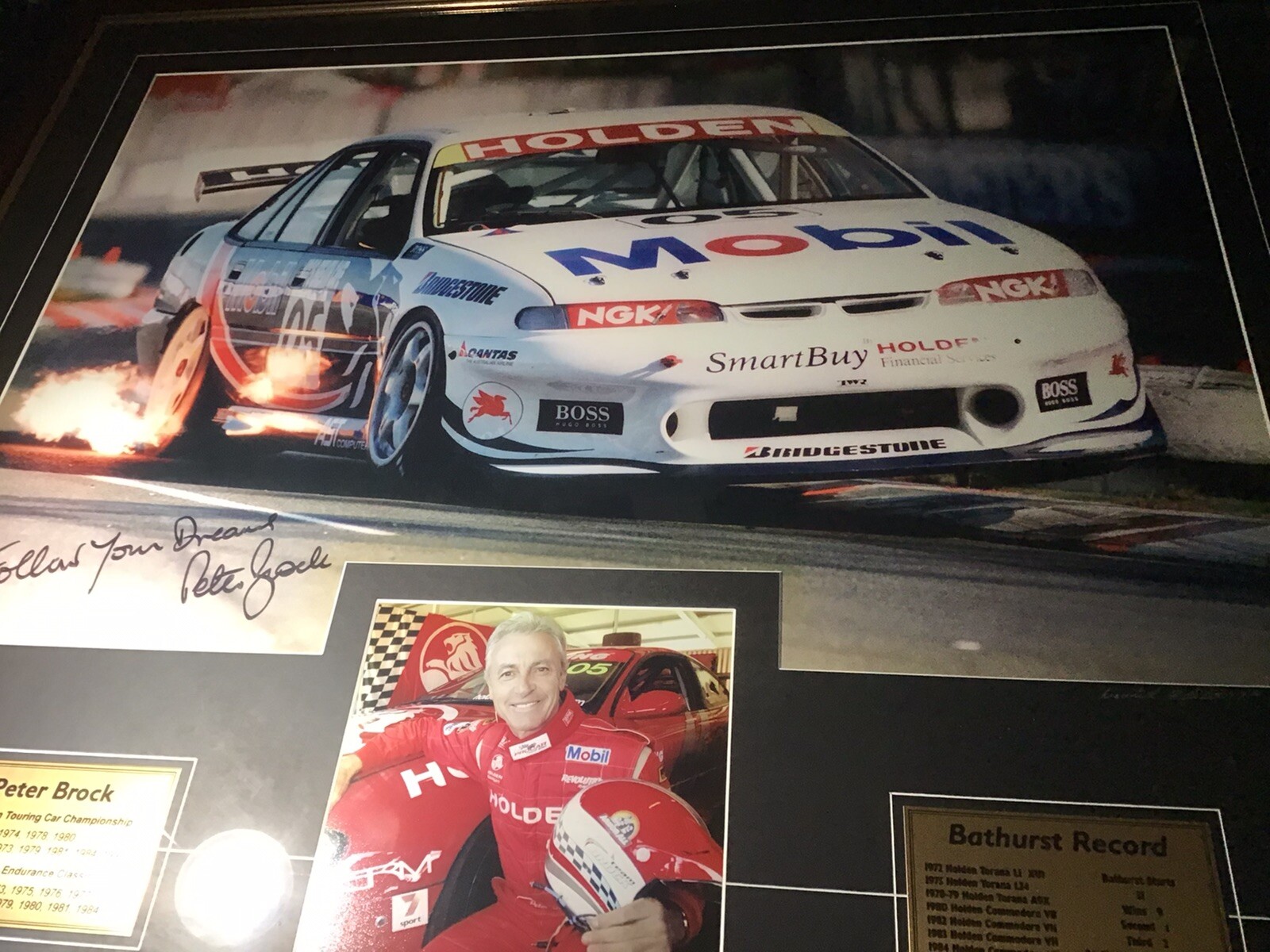 Rare Holden Signed Peter Brock King Of The Mountain # 130/500 | eBay ...
