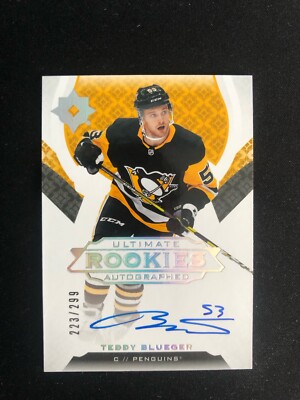 2019-20 Teddy Blueger Ultimate rookies 223/299 #113 | eBay