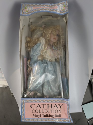 CATHAY COLLECTION Vinyl Talking Doll Never removed from box | eBay