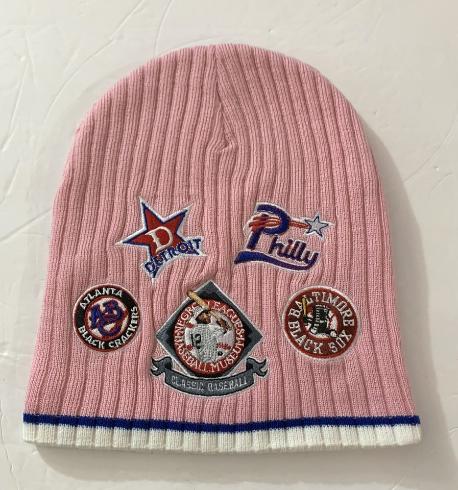 NLBM BEANIE HAT Negro Leagues Baseball Museum BIG BOY HEADGEAR - Choose ...