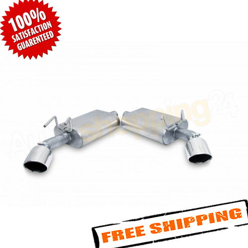 Gibson 320001 Aluminized Axle Back Dual Exhaust for 10-15 Chevrolet ...