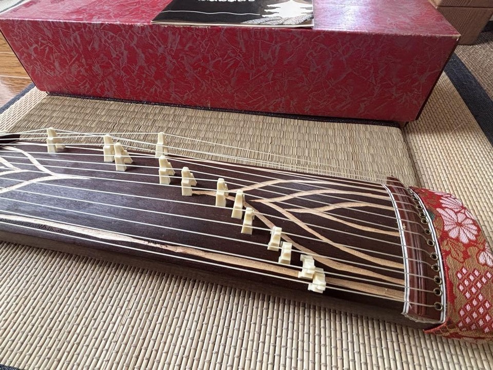 Mini Koto 13-String Japanese Instrument, Compact, 16.5 Used KKA | eBay