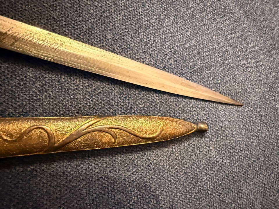 Hungarian Officer's Dagger Aviation Air Force Sword Knife RARE EX ...
