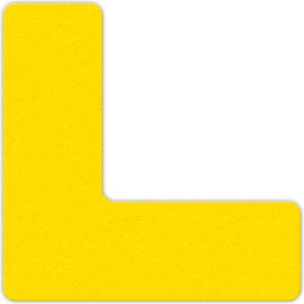 Floor Marking Tape Yellow L Shape 25/Pkg. LM110Y Top Tape And Label Inc ...