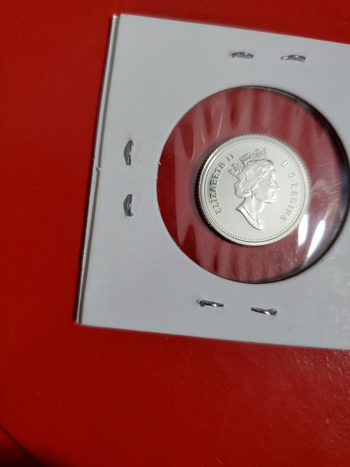 2000 .925 Silver Canada Dime Sterling Silver, Desjardins Coin In ...