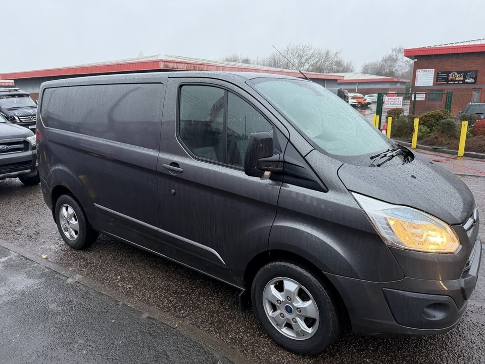 2016 FORD TRANSIT CUSTOM SWB 2.2 LIMITED MANUAL GREY VAN | eBay UK