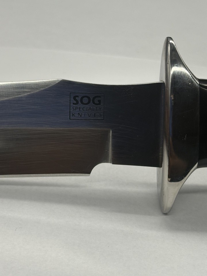 SOG Trident S2 Original Knife Seki Japan w/ leather sheath (AP1140419 ...