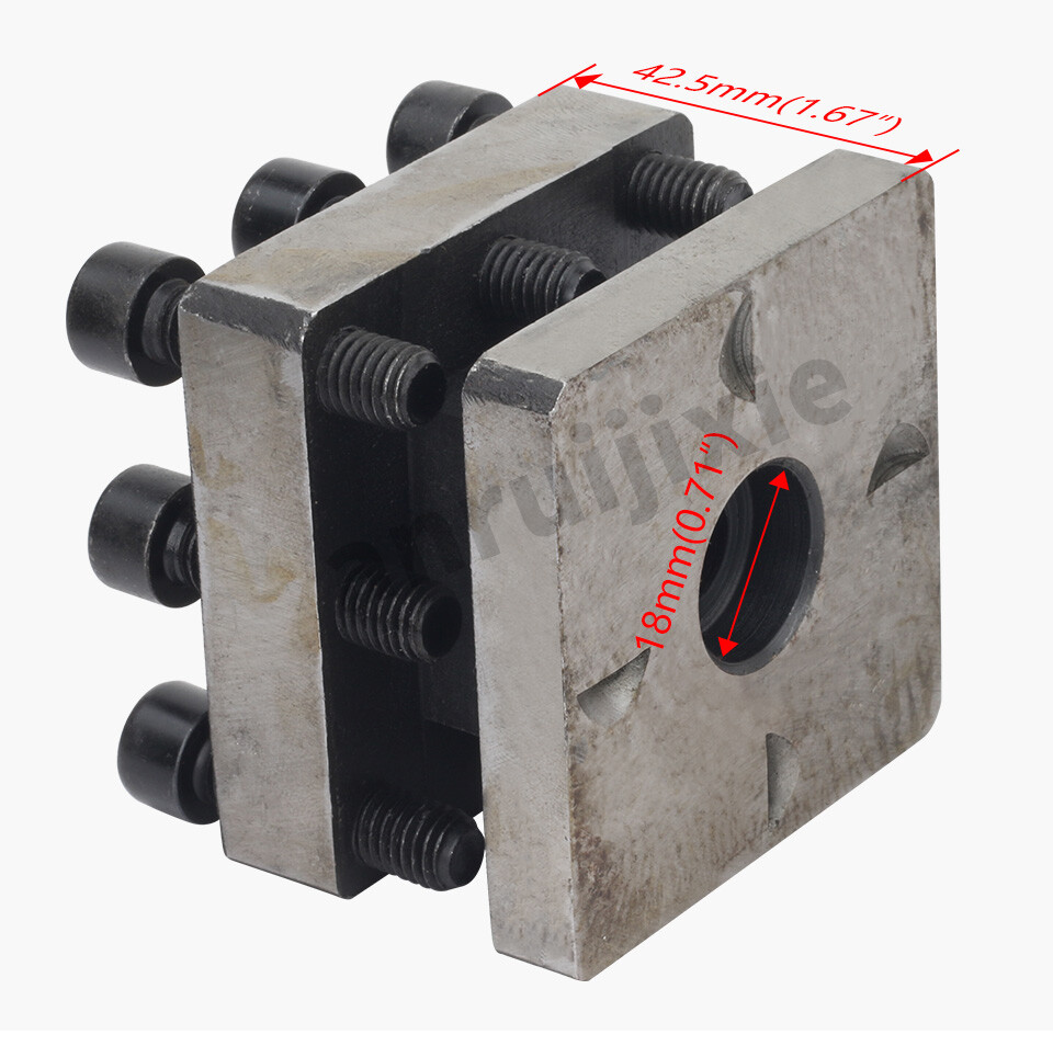 Lathe Four-position tool post 60mm/Tool Holder/Square Tool Post Rest ...
