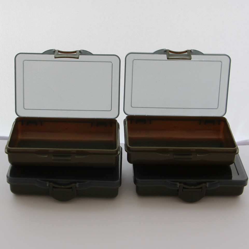 Carp Fishing Bit Box Tackle Craft Bead Swivel Hook Boxes (1 section) x ...