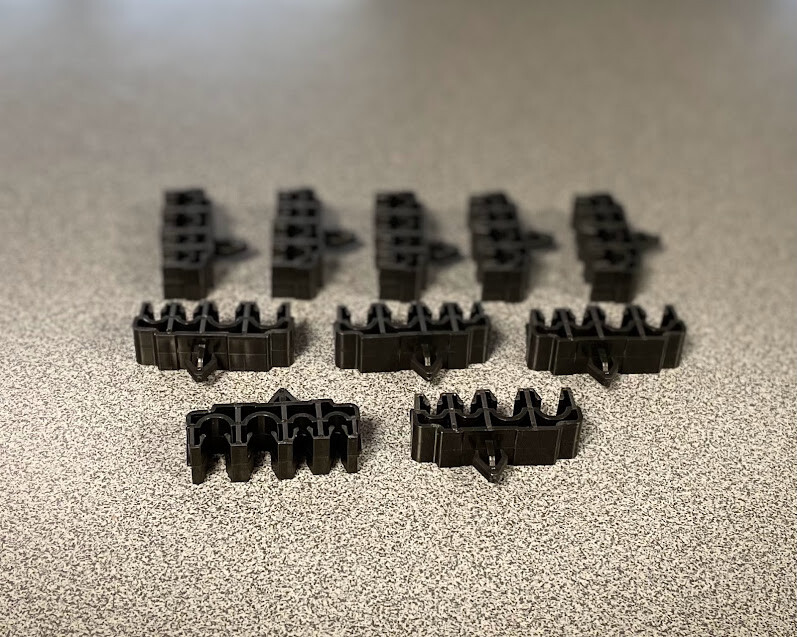 Multi Plastic Brake Line Pipe Mounting Holder Clips 5mm 8mm 3/16 5/16 ...