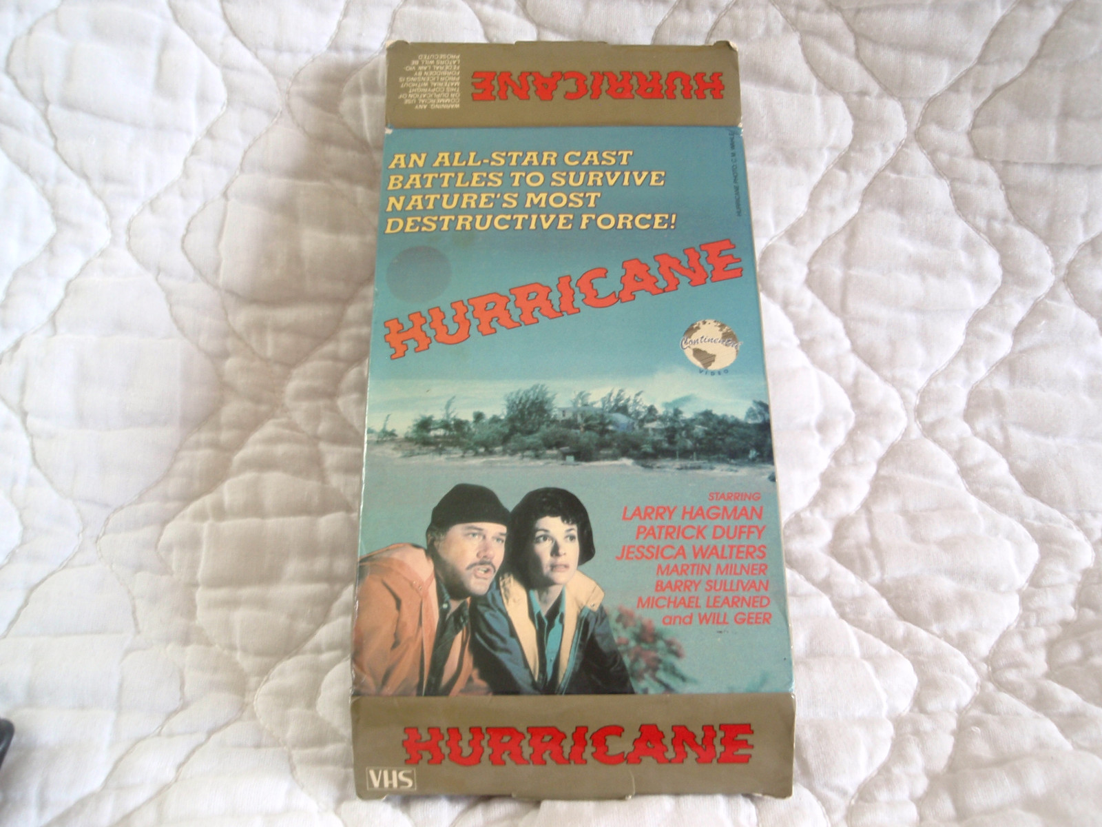 HURRICANE VHS BIG BOX LARRY HAGMAN PATRICK DUFFY MICHAEL LEARNED MARTIN ...