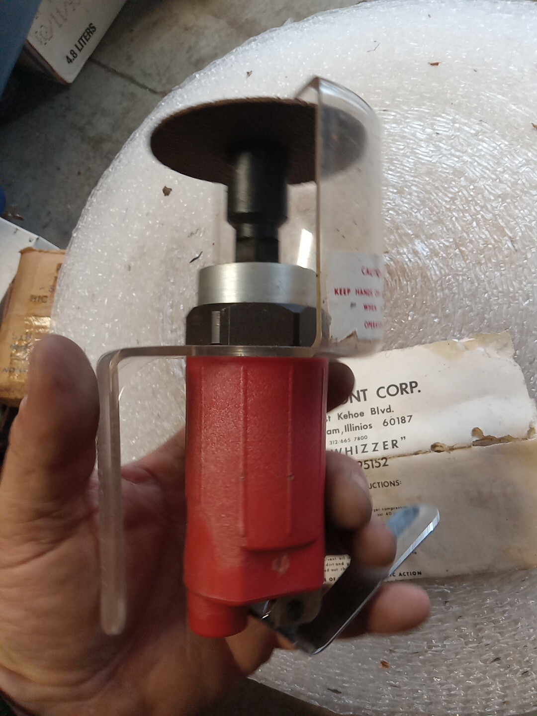 VINTAGE Air Whizzer 95152 Cut-off Saw | eBay