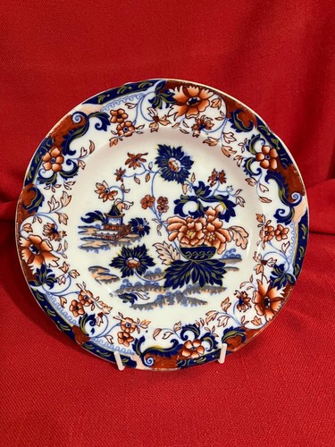 c 1830 Thomas Minton second period "Amherst Japan" ironstone side plate ...