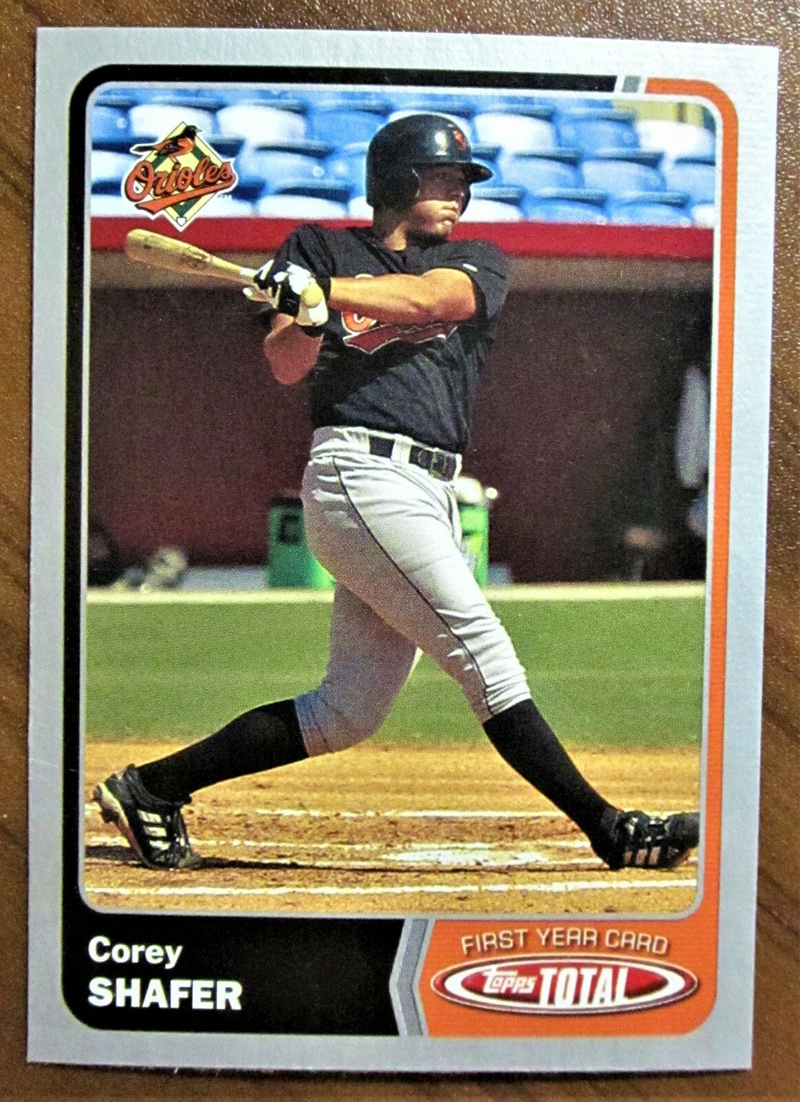 2003 Topps Total COREY SHAFER "Rookie" Card #883 NM/MT ~~ BALTIMORE ...