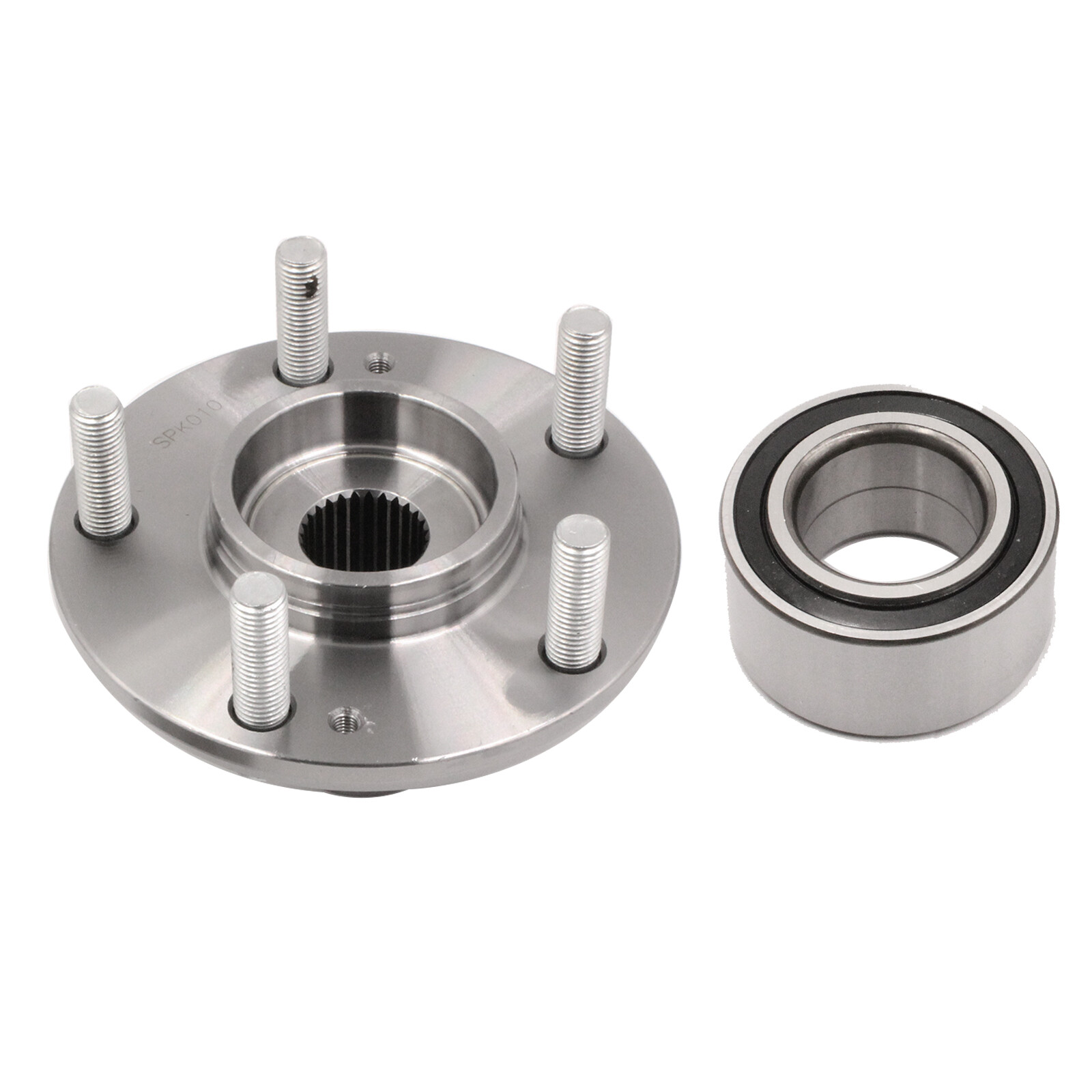 New Front Wheel Hub & Bearing Set For Hyundai Elantra Kia Forte Koup ...