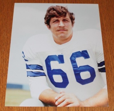 George Andrie Dallas Cowboys unsigned color photo 8x10 NFL Doomsday ...