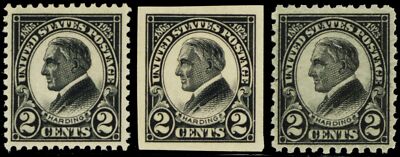 1923 2 Cent Harding Memorial Issue Postage Stamps Scott 610-12 | eBay