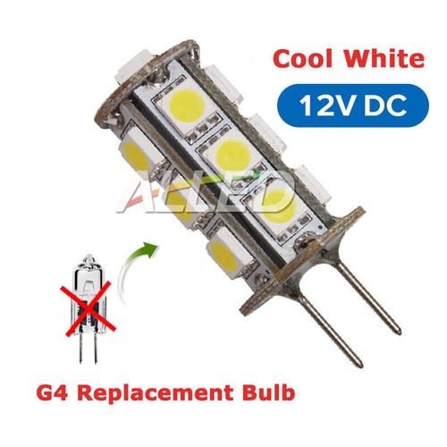 12v LED Replacement Bulbs Tower Type G4 Lamps RVS Auto Car Caravan Boat ...