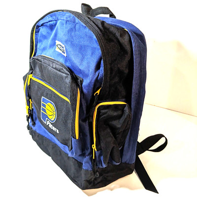 Indiana Pacers Backpack Official NBA Bookbag Retro Logo, School, Zip, 6 ...