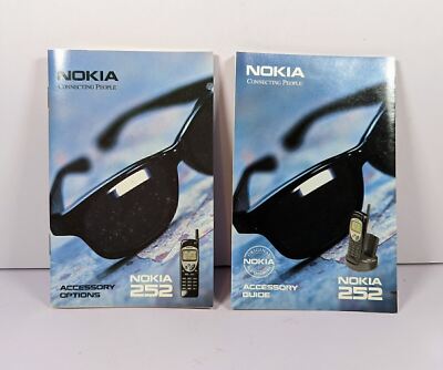 Nokia 252 Analog Cellular Phone Accessory Guide and Options Book | eBay