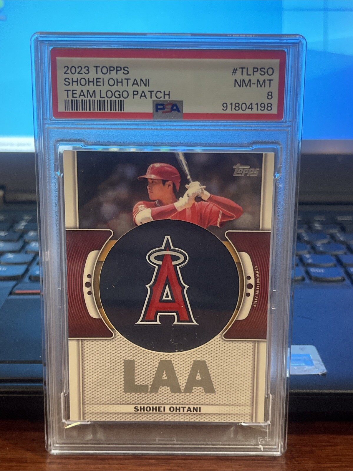 2023 Topps Series 1 - Team Logo Commemorative Patches #TLP-SO Shohei ...