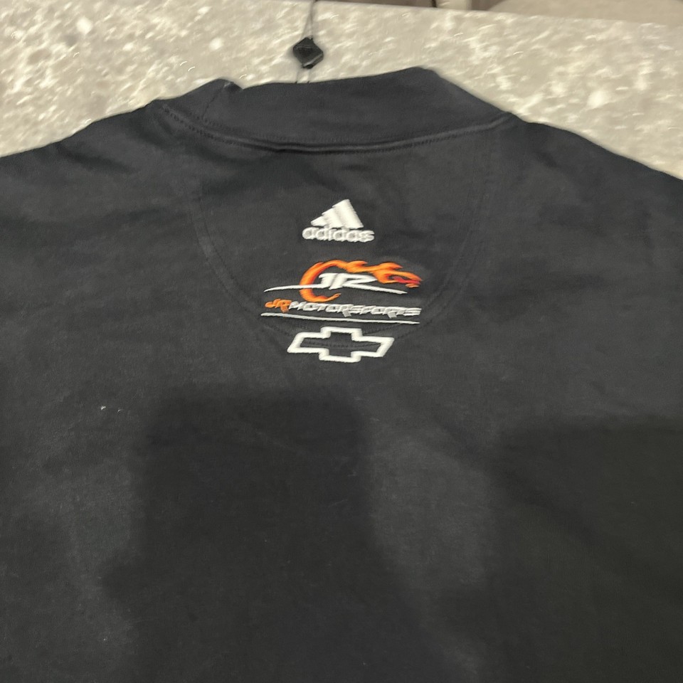 NWT Adidas Jr Motorsports Dale Jr Short Sleeve Performance Shirt Men’s ...