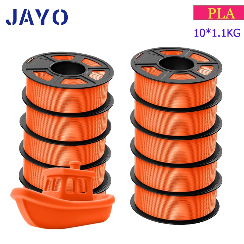 PLA Filament 1.75Mm 3D Printing Pla 8Rolls/10Rolls Neatly Wound ...