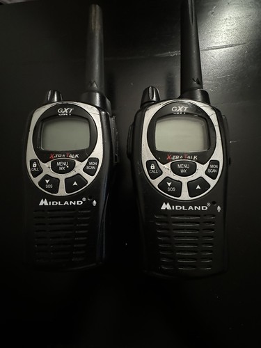 Midland GXT1000 Two-Way Radios - Set of 2 (No Charging Dock or ...