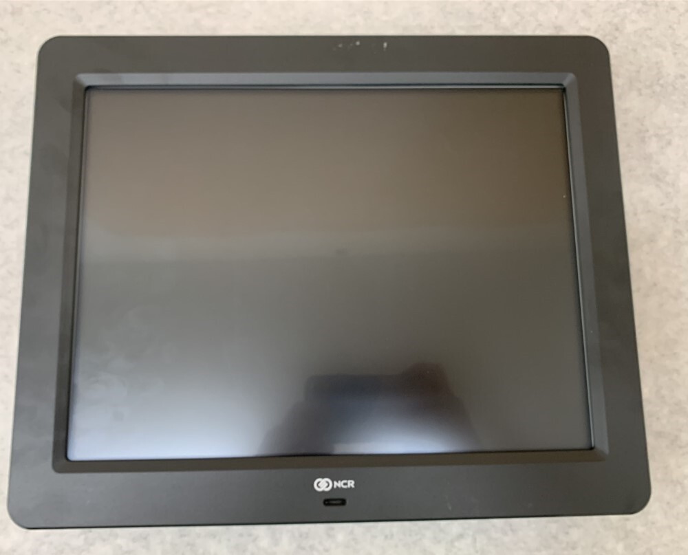 NCR 5967-5300-9090 15" Touchscreen Point of Sale (POS) Monitor *READ ...