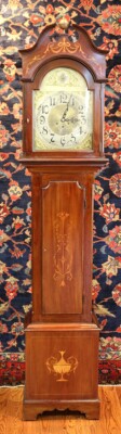 Kienzle Edwardian Style Mahogany Inlaid Grandfather Clock | eBay