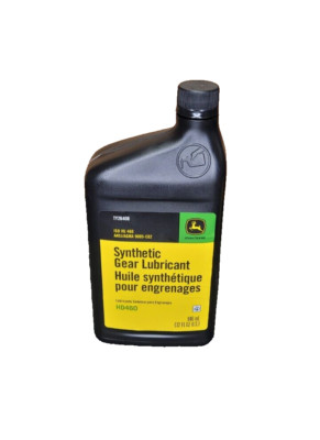 John Deere Original Equipment Synthetic Gear Lubricant ISO VG 460 1QT ...