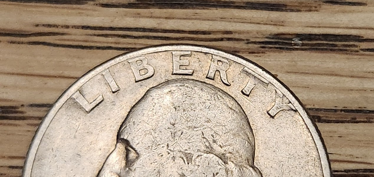 Extremely Rare 1966 Quarter with rim error, no mint mark, Phantom Eagle ...