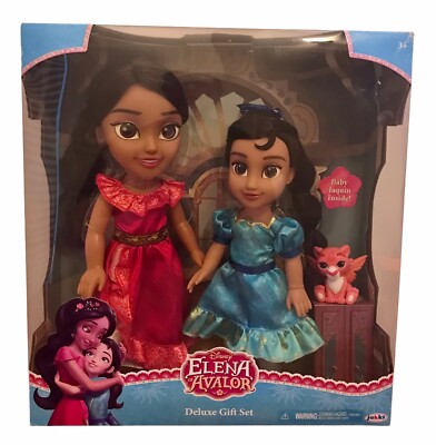 Disney Elena Of Avalor Deluxe Gift Set RARE Baby Joaquin Elena Isabel ...