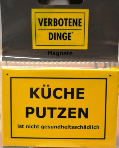 Magnete mit lustigen Sprüchen Kühlschrank Pinnwand Spruch Verbotene ...
